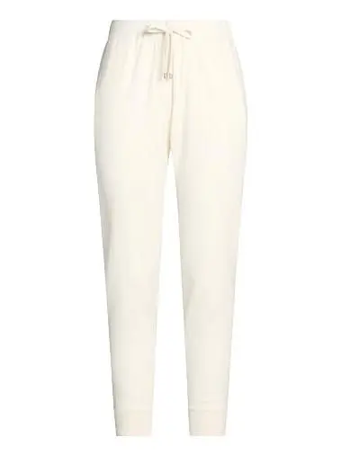 Brunello Cucinelli Tapered Cashmere Pants - White