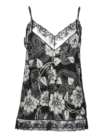 Pinko Paisley Floral Camisole - Black