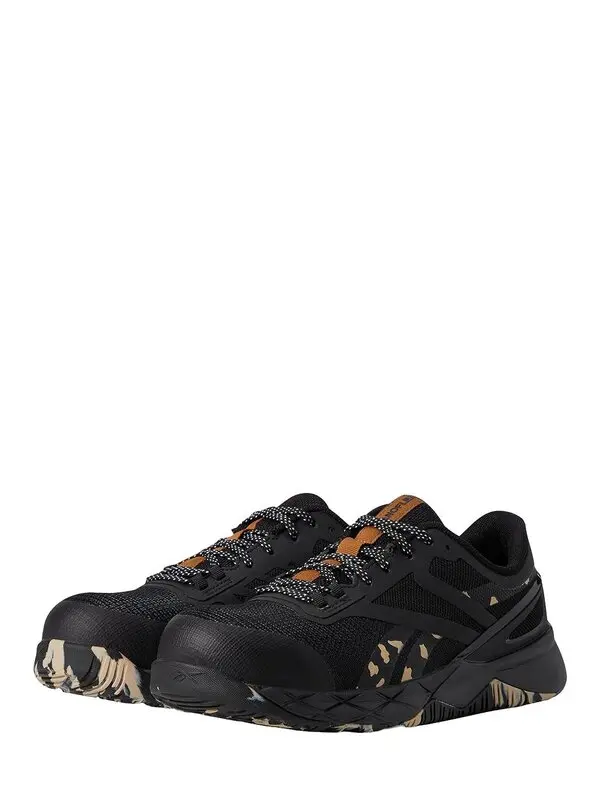 REEBOK Nanoflex Tr Work Sd Comp Toe Shoes - Black