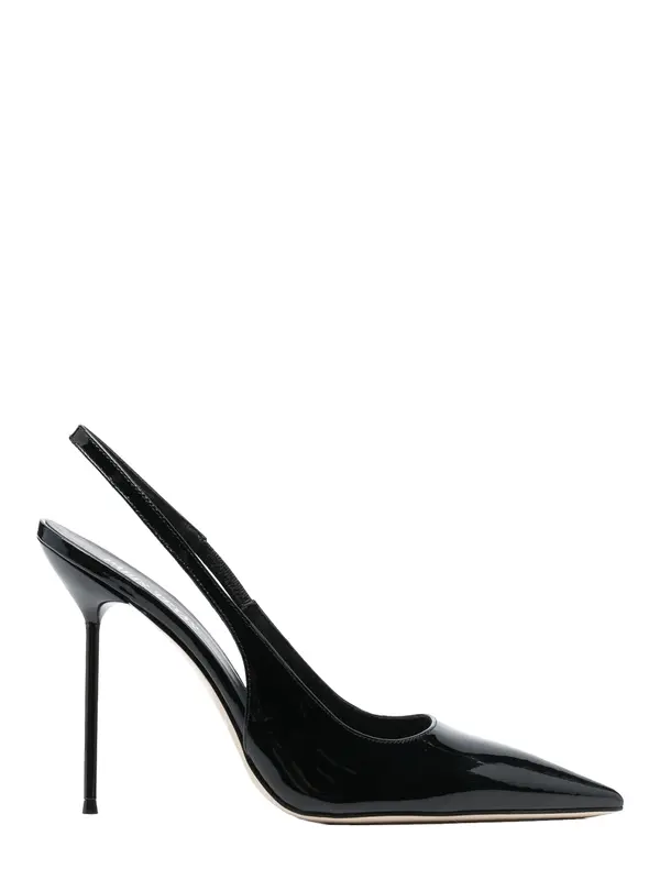 Paris Texas Lidia 110mm Patent-leather Pumps - Black