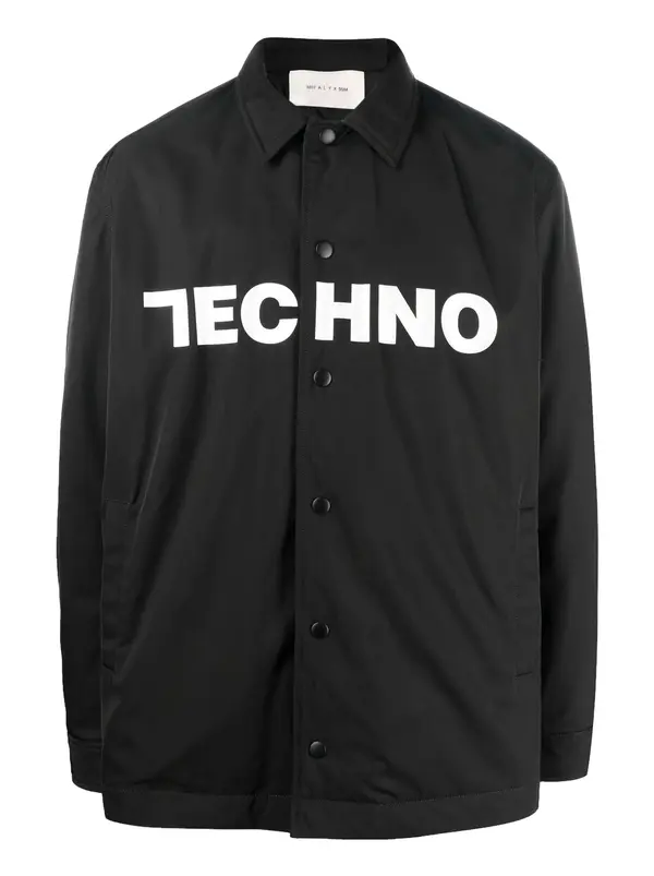 1017 Alyx 9sm Techno Shirt Jacket - Black