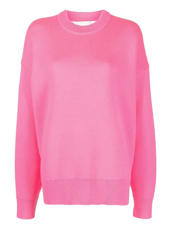 Palm Angels Palm-tree Intarsia-knit Jumper - Pink