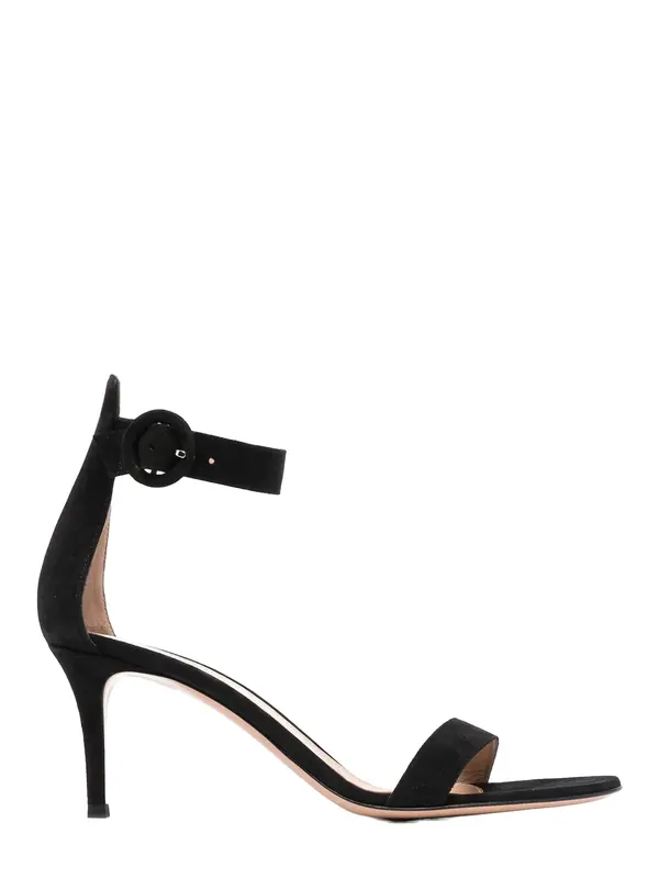 GIANVITO ROSSI Portofino 70mm Sandals - Black