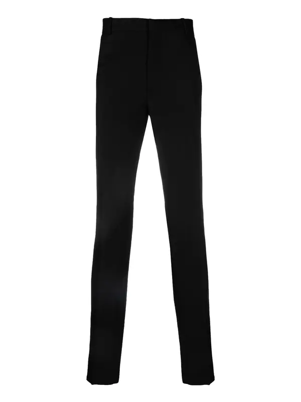 Alexander McQueen Straight-leg Tailored Trousers - Black