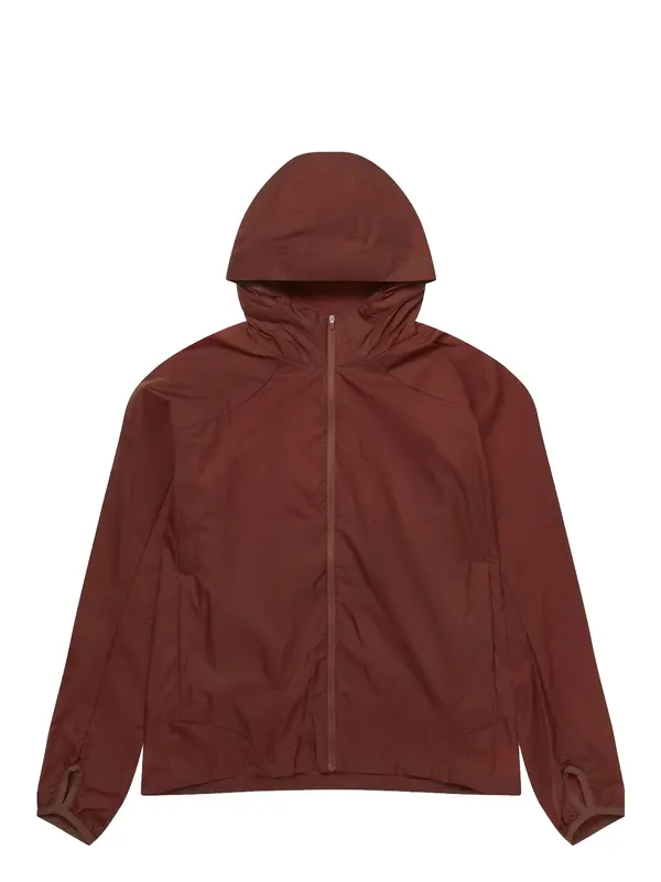 POST ARCHIVE FACTION Lightweight Hooded Jacket - Brown
