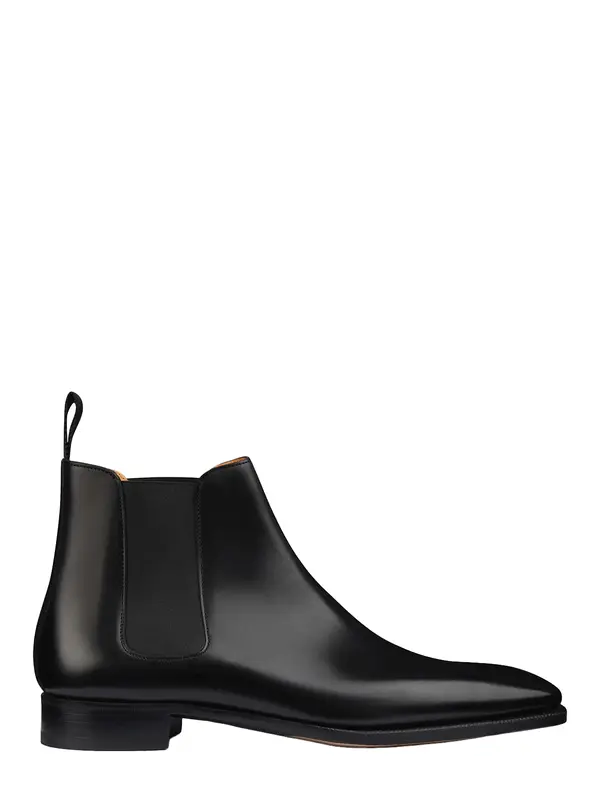 John Lobb Kensington Leather Chelsea Boots - Black