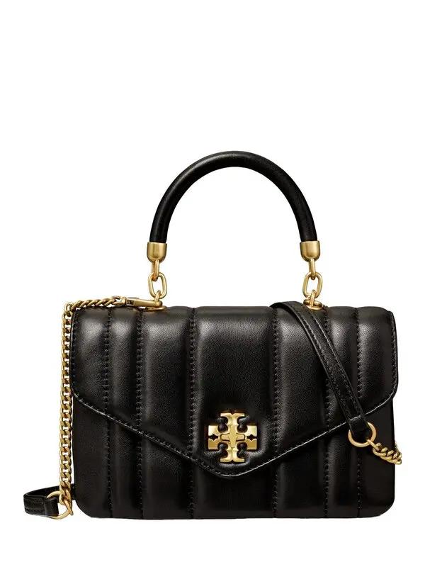 Tory Burch Mini Kira Top Handle Bag - Black