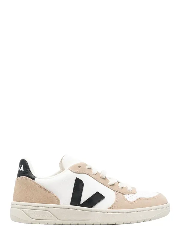 VEJA V-10 Chromefree Low-top Sneakers - Neutrals