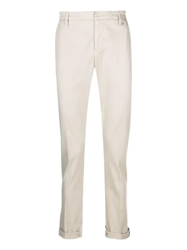 DONDUP Slim-fit Chino Trousers - Neutrals