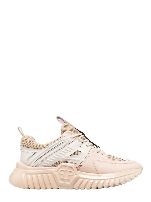 Philipp Plein Runner Lace-up Sneakers - Neutrals