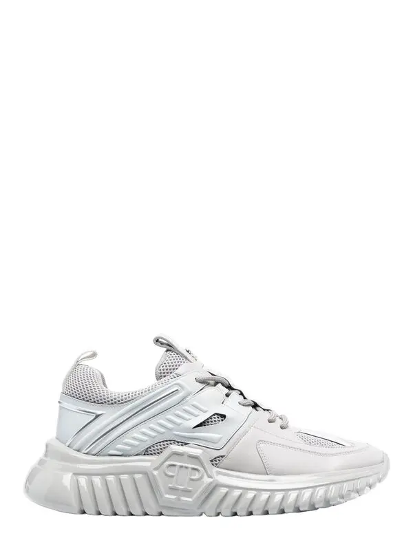 Philipp Plein Hexagon Runner Low-top Sneakers - Grey