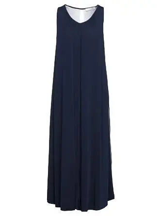 CAFÈNOIR Midi Flared Dress - Blue