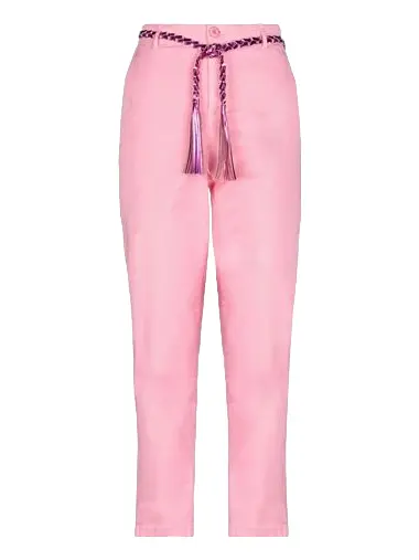 ANIYE BY High-waisted Slim-leg Chinos - Pink