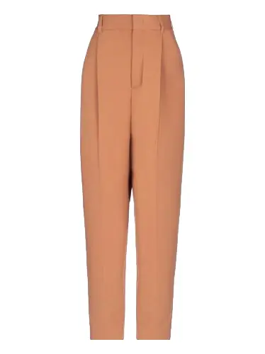 DONDUP High-waisted Straight-leg Trousers - Brown