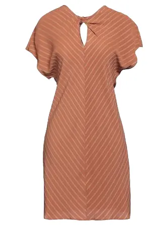 KATIA GIANNINI Mini Dress - Brown