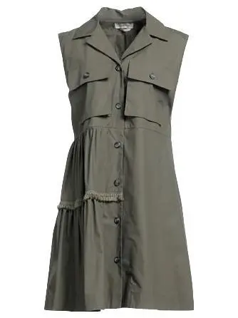 ANNA MOLINARI Mini Shirt Dress - Green