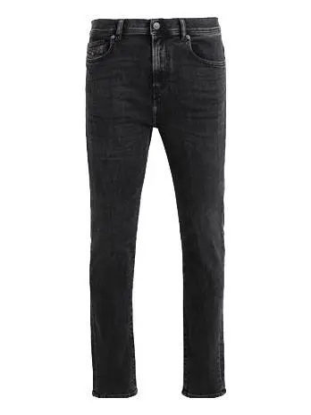 DIESEL Skinny Fit Jeans With Logo - Black