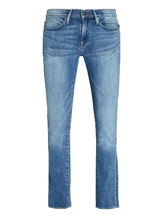 FRAME Straight Leg Jeans - Blue