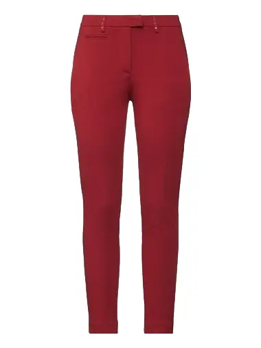 DONDUP Tapered Slim-fit Cropped Pants - Red