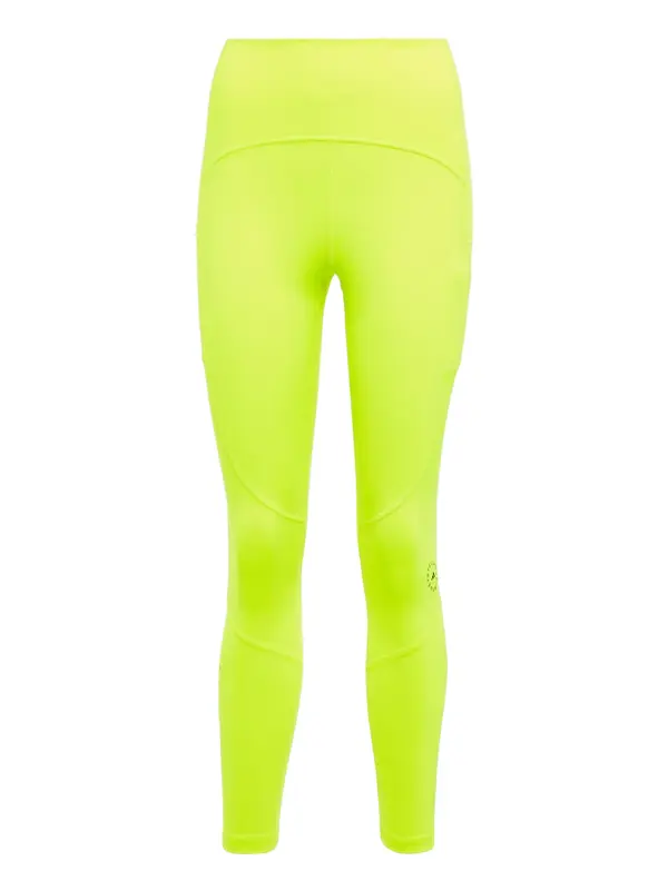 Adidas By Stella McCartney High-rise Leggings - Yellow