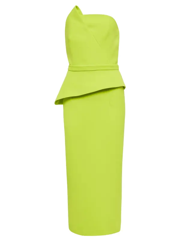 Safiyaa Delani Midi Dress - Green