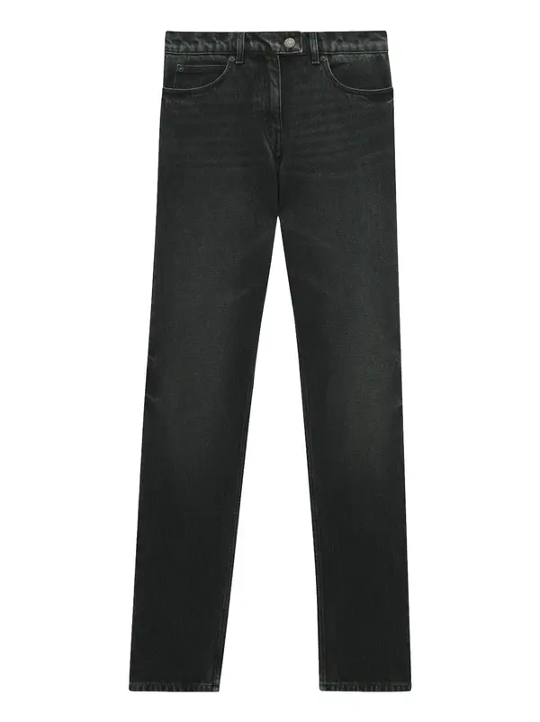 COURREGES Straight-leg Denim Trousers - Grey