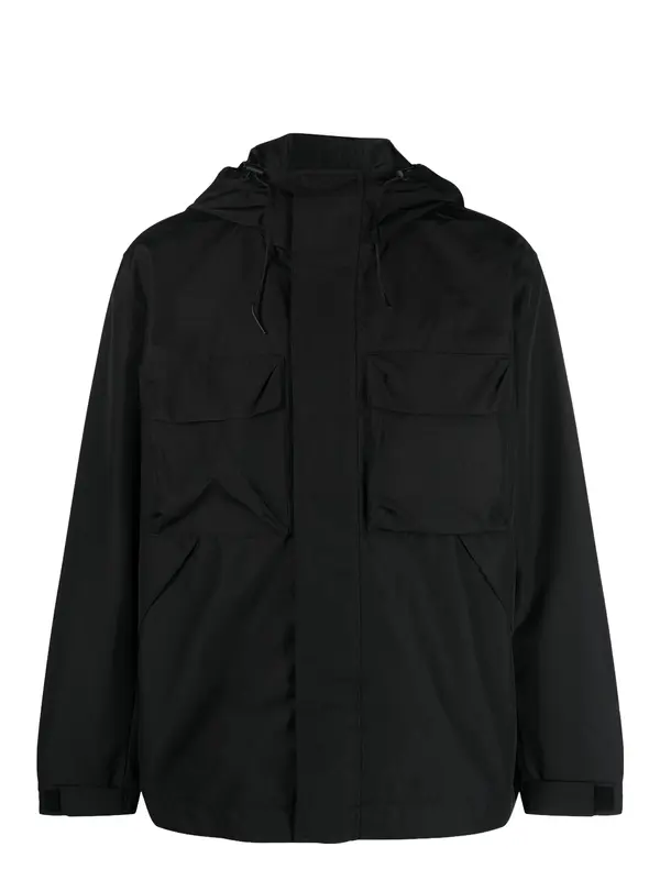 Calvin Klein Technical Windbreaker Jacket - Black