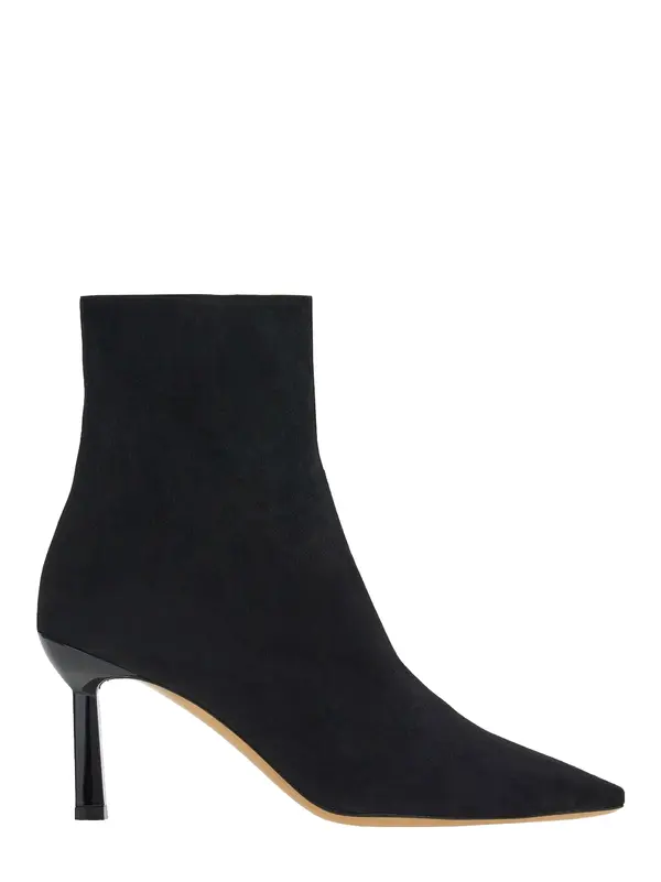 FERRAGAMO 70mm Pointed Toe Boots - Black