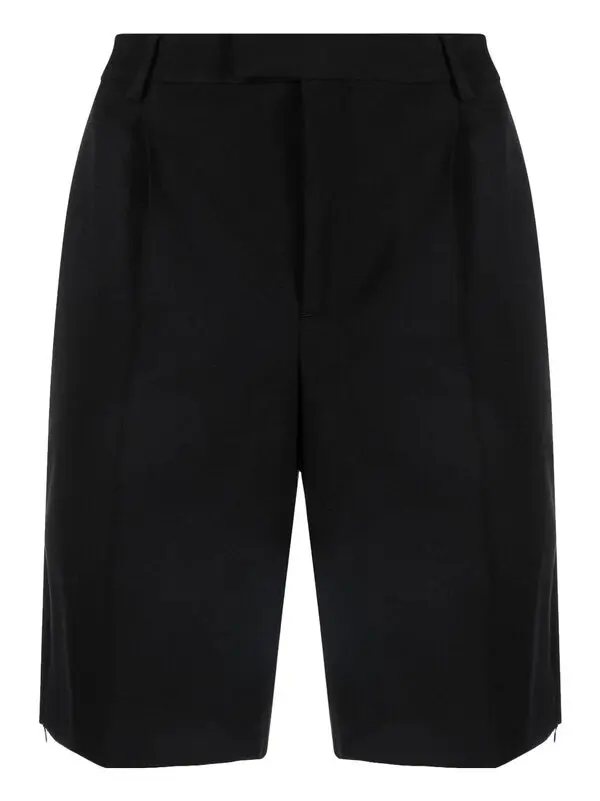 VTMNTS High-waist Tailored Shorts - Black