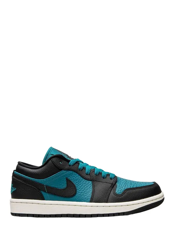 JORDAN Air 1 Low Split Bright Spruce Sneakers - Blue