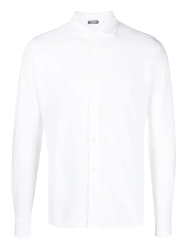 ZANONE Button-down Fastening Shirt - White