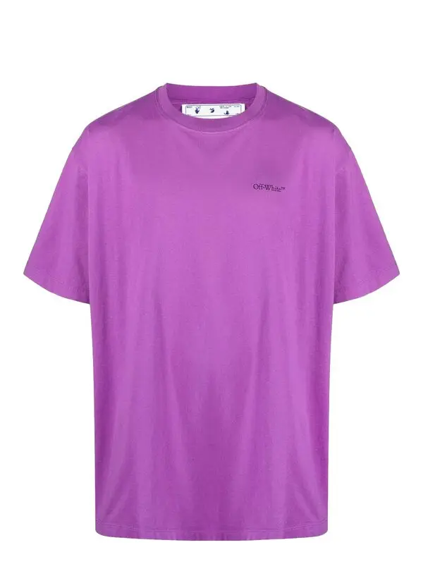 Off-White Arrows Crew-neck T-shirt - Purple