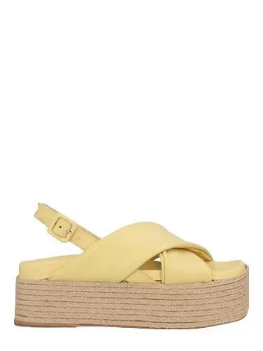 PALOMA BARCELO Espadrille Sandals - Yellow