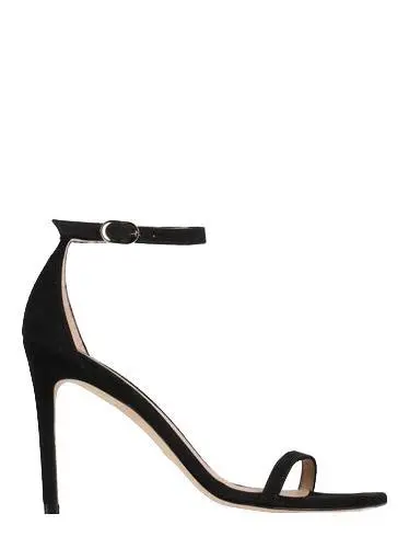 STUART WEITZMAN Leather Sandals - Black