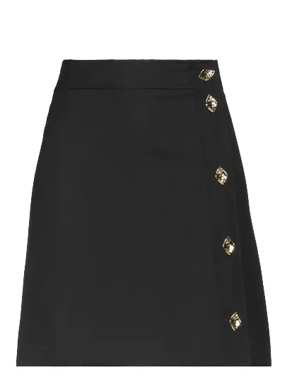 GANNI Mini Flared Skirt - Black