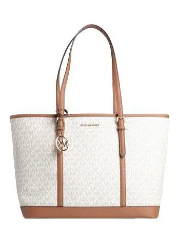 Michael Kors Logo-print Tote - Off White