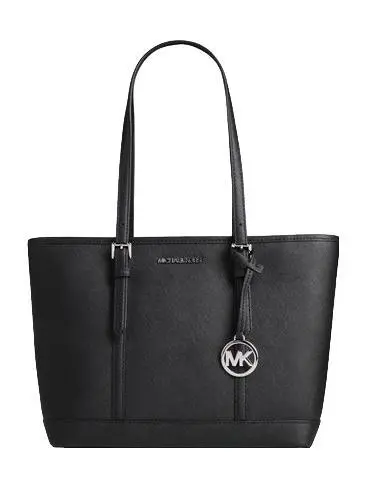 Michael Kors Cow Leather Tote - Black