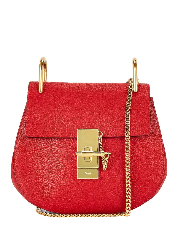 Chloé Drew Bag - Red