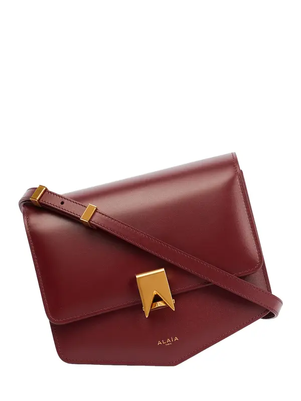 Alaïa Le Papa Leather Shoulder Bag - Red