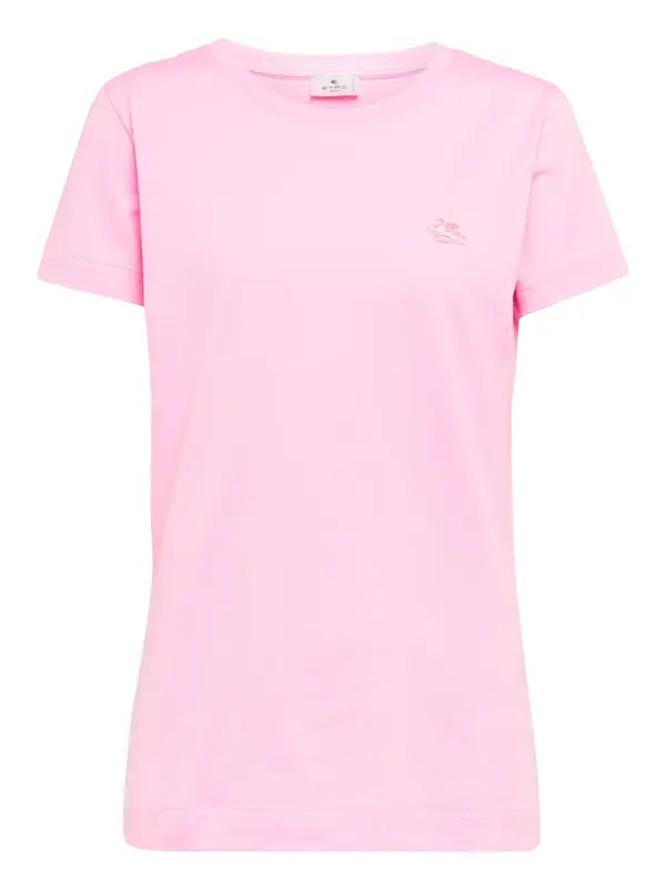 Etro Cotton Jersey T-shirt - Pink