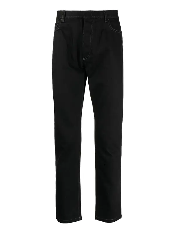 NICOLAS ANDREAS TARALIS Five-pocket Trousers - Black