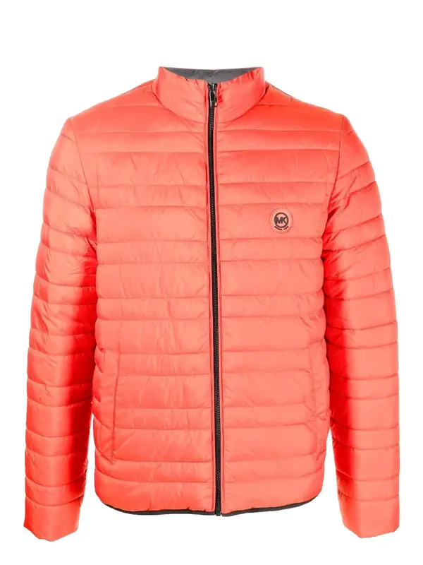 Michael Kors Reversible Quilted Padded Jacket - Orange