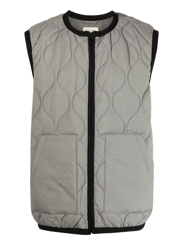 Champion Quilted Sleeveless Gilet - Grey