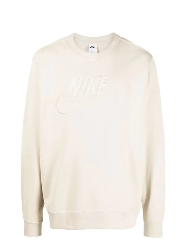 Nike Club Cotton Sweatshirt - Neutrals