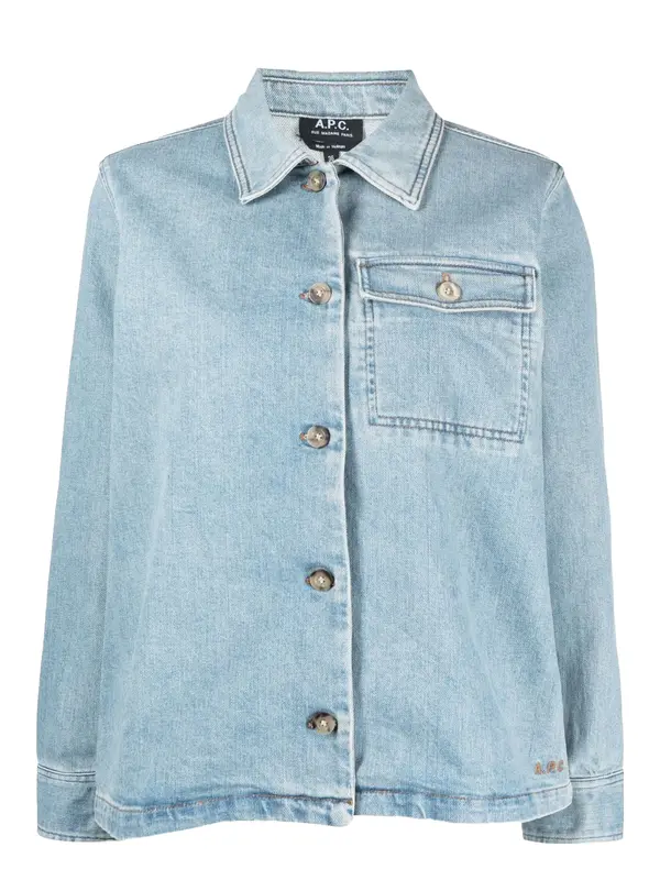 A.p.c. Janice Denim Jacket - Blue