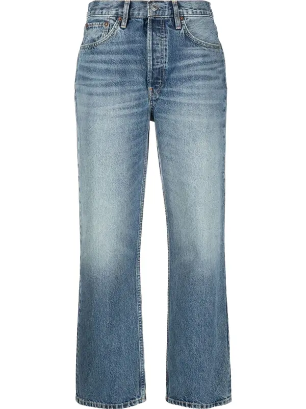 RE/DONE 90s Low Slung Jeans - Blue