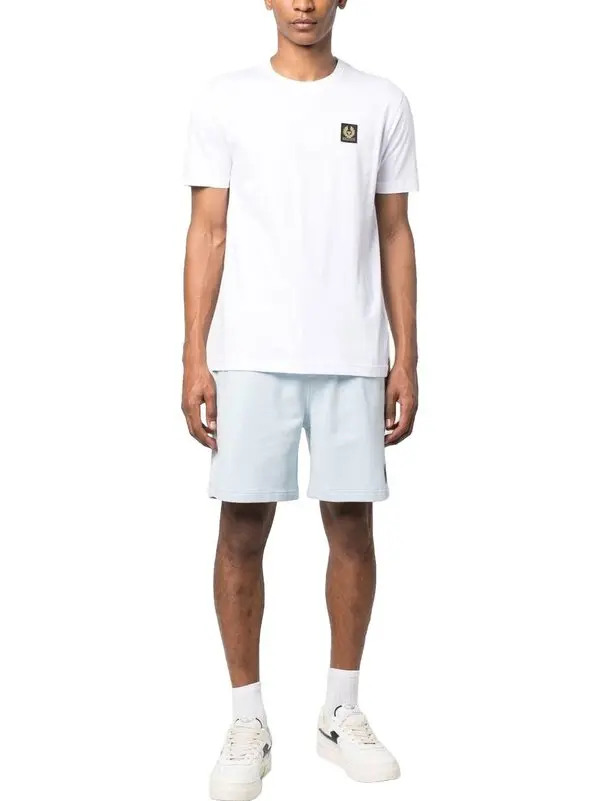 Belstaff Logo-patch Cotton T-shirt - White