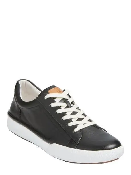 Josef Seibel Claire Leather Sneaker - Black