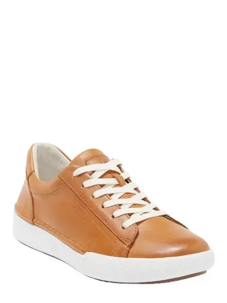 Josef Seibel Claire Leather Sneaker - Camel