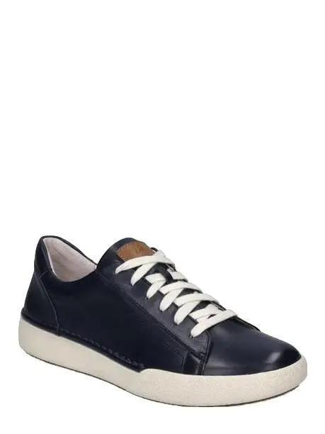 Josef Seibel Claire Leather Sneaker - Indigo